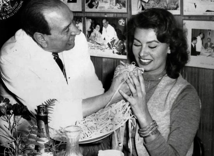 Alfredo di Lelio and Sofia Loren 1960s | Scrolller