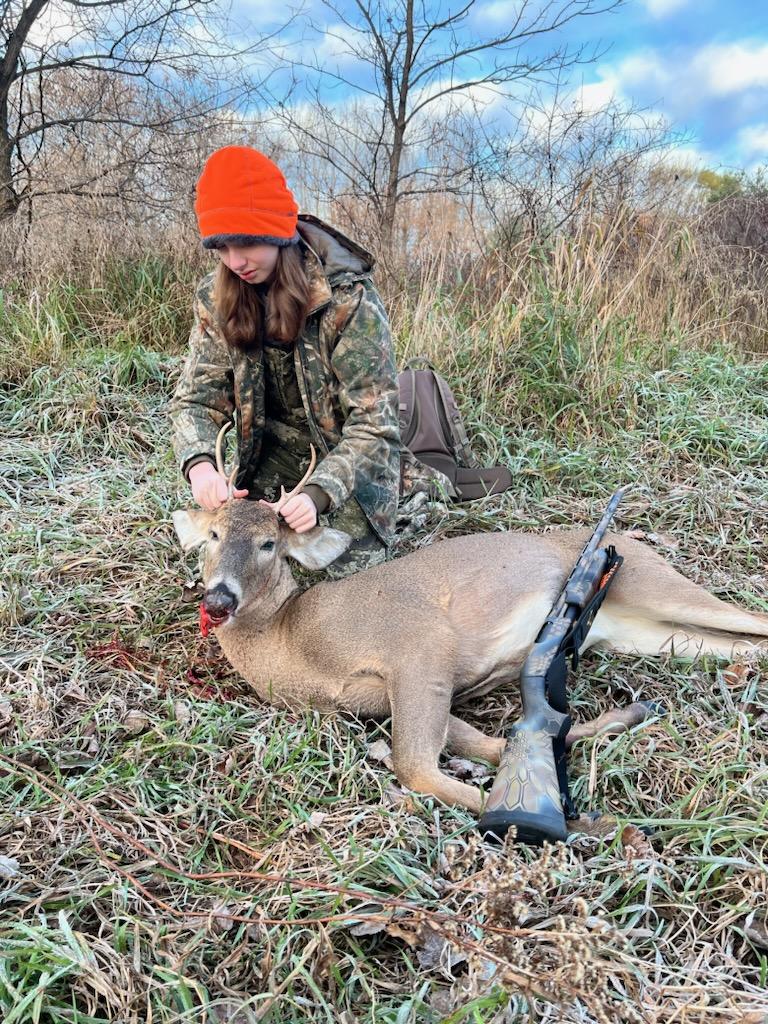 My little brother got his first buck! | Scrolller