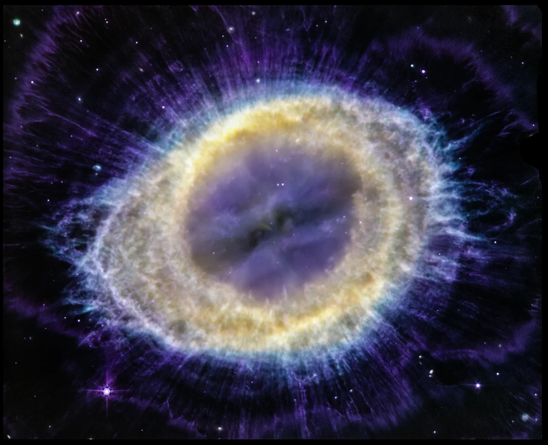 NGC 6720 Ring Nebula by MIRI [OC Processing] | Scrolller