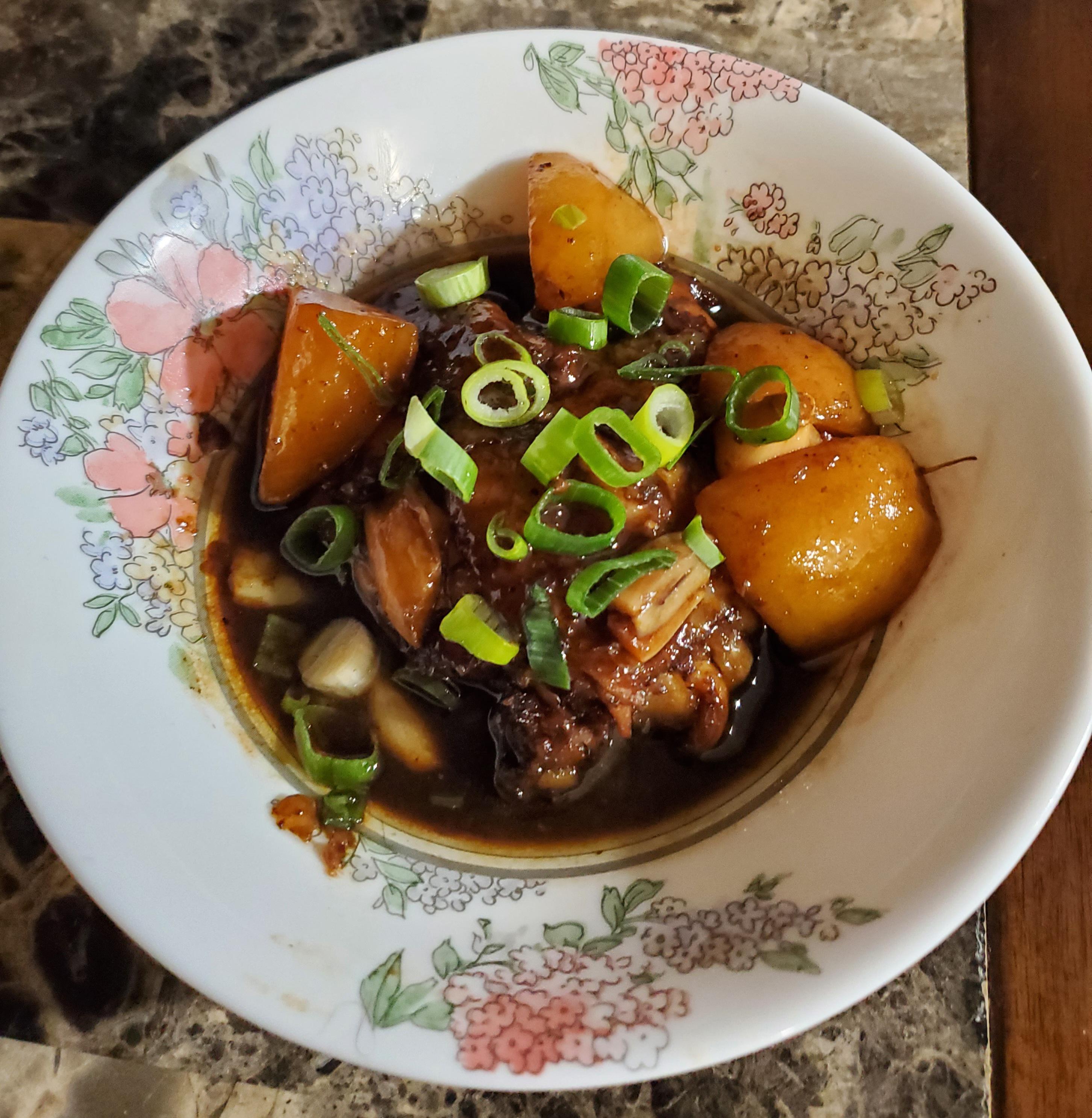 [Homemade] Chicken Adobo with potatoes | Scrolller