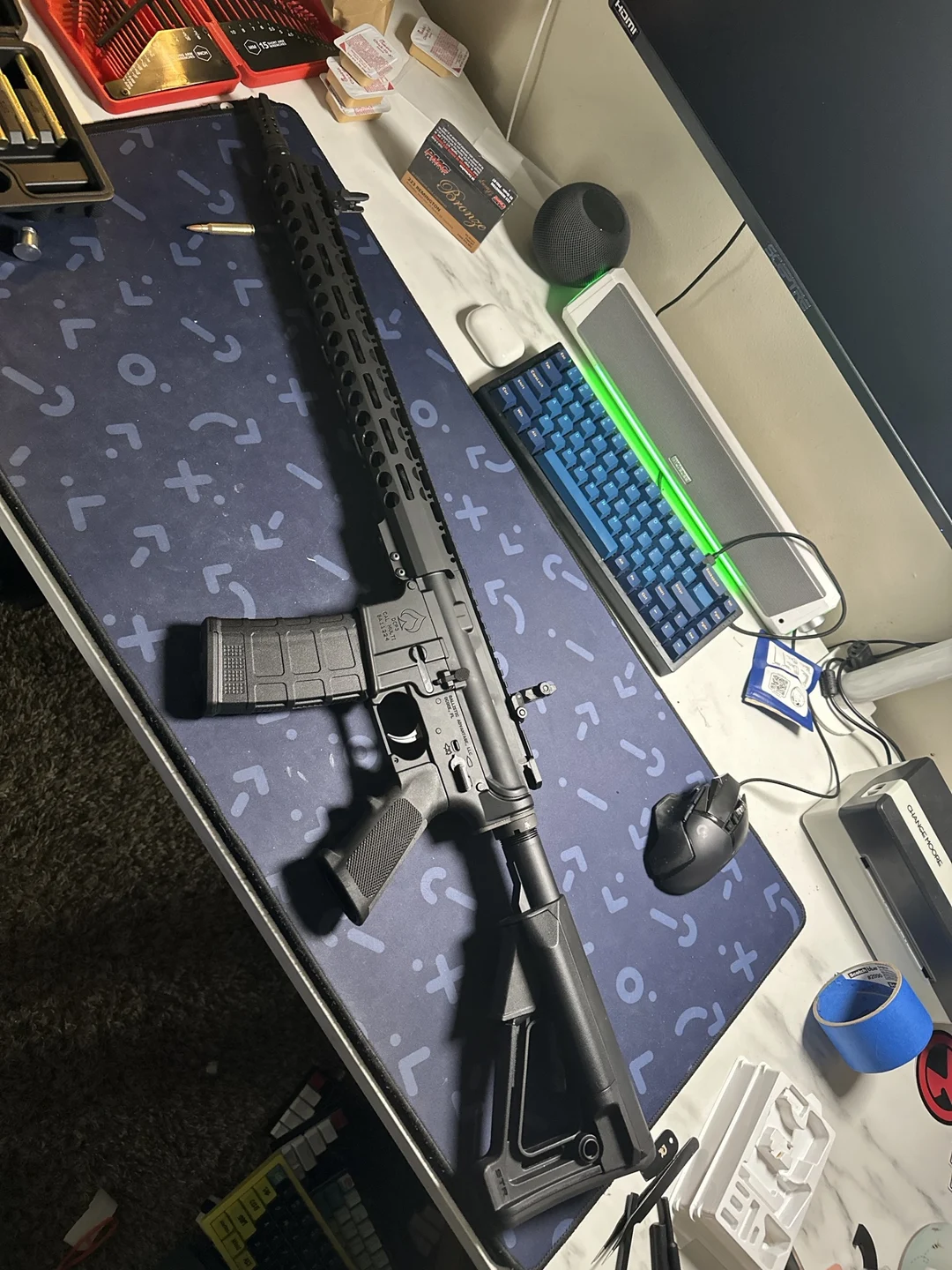 Literally just finished my very first rifle build! | Scrolller