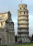 Leaning Cathedral of Pisa, with tower | Scrolller
