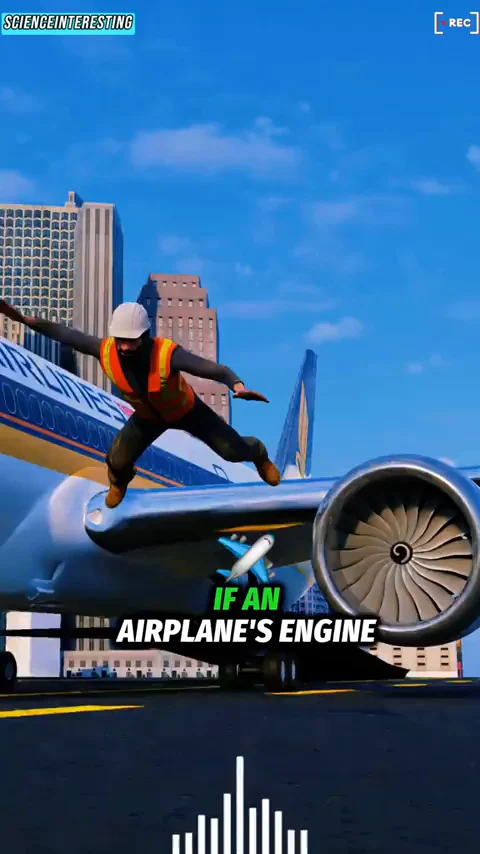 behind of the airplan engine | Scrolller