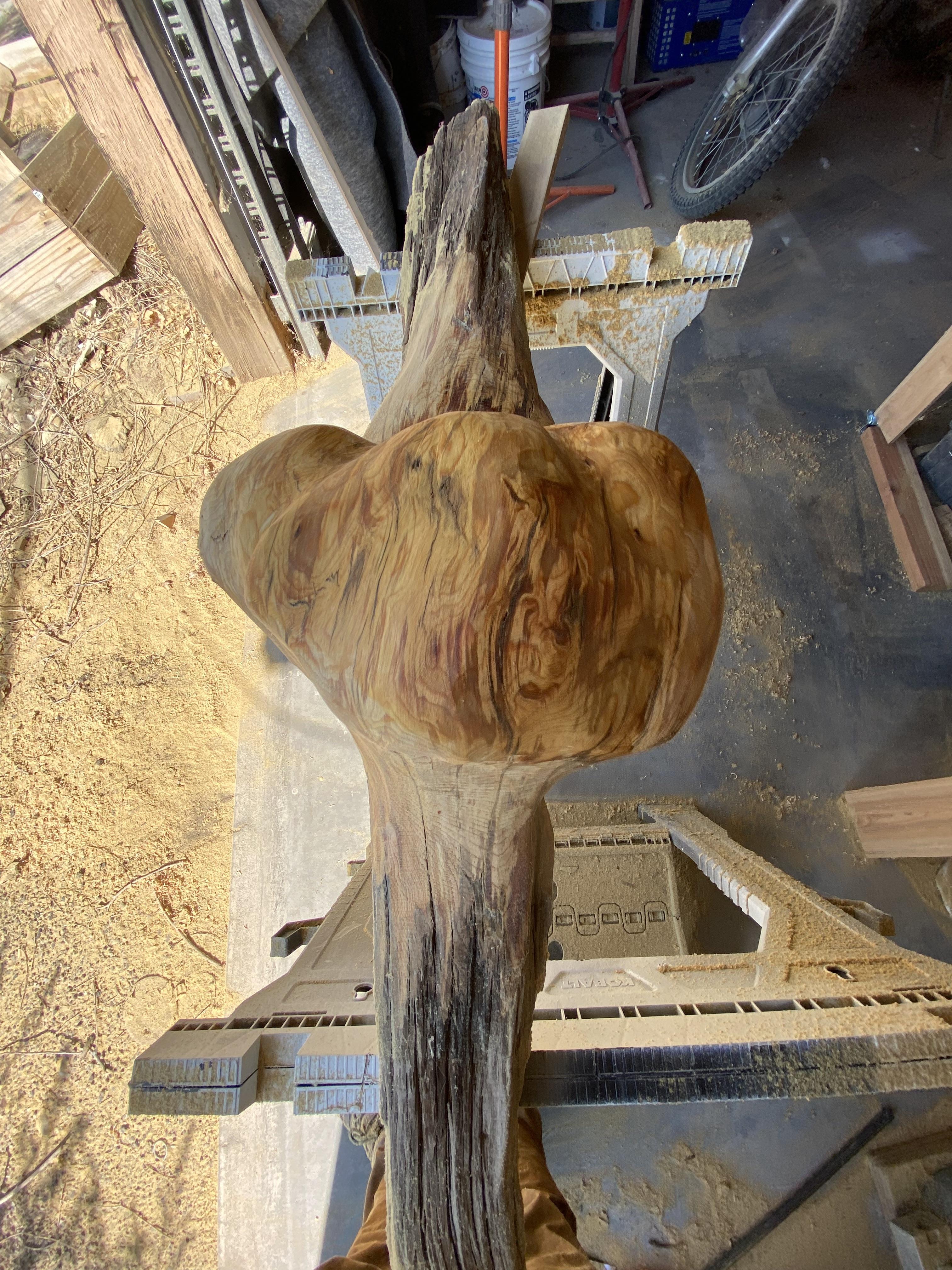 Burl I started power carving | Scrolller