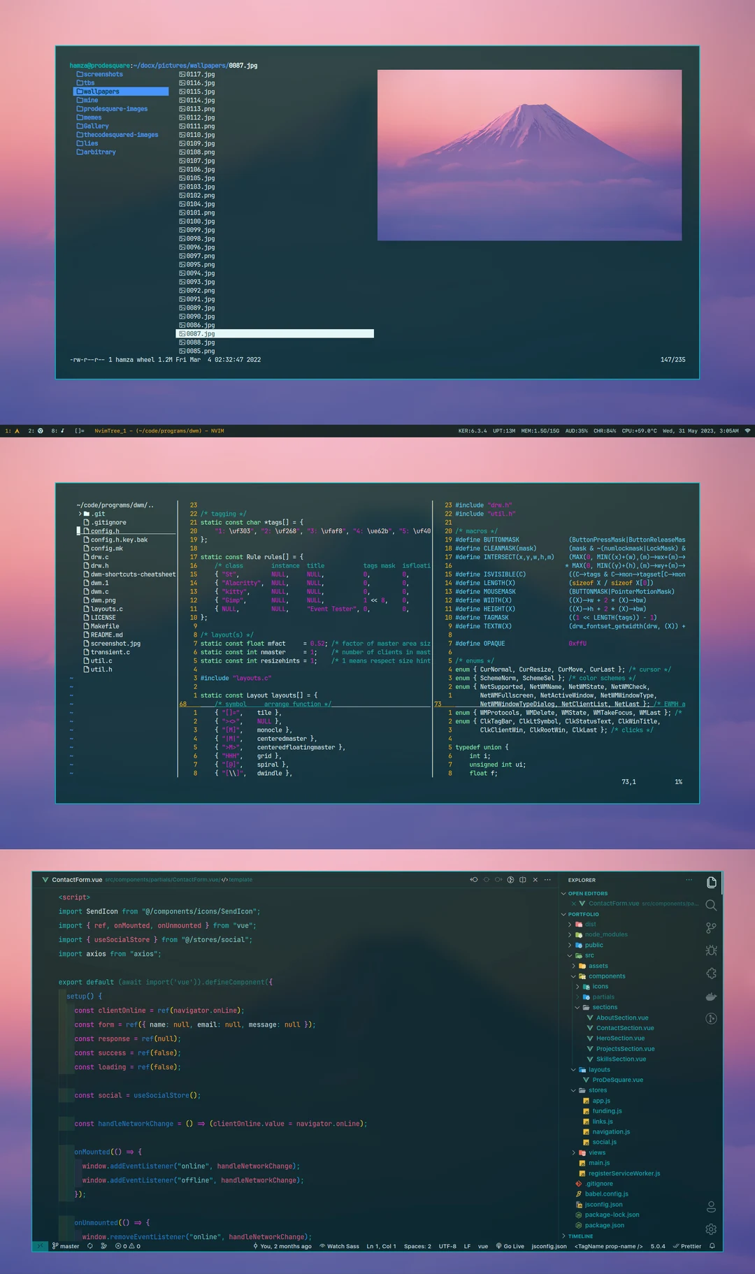 [DWM] Marine Dark | Scrolller