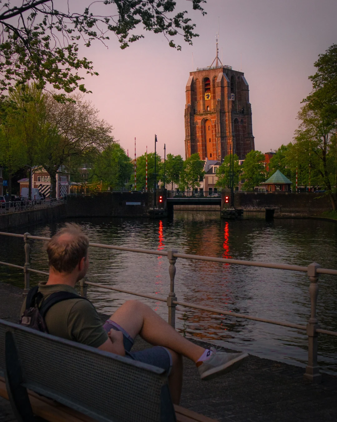 The leaning tower of Leeuwarden, The Netherlands | Scrolller