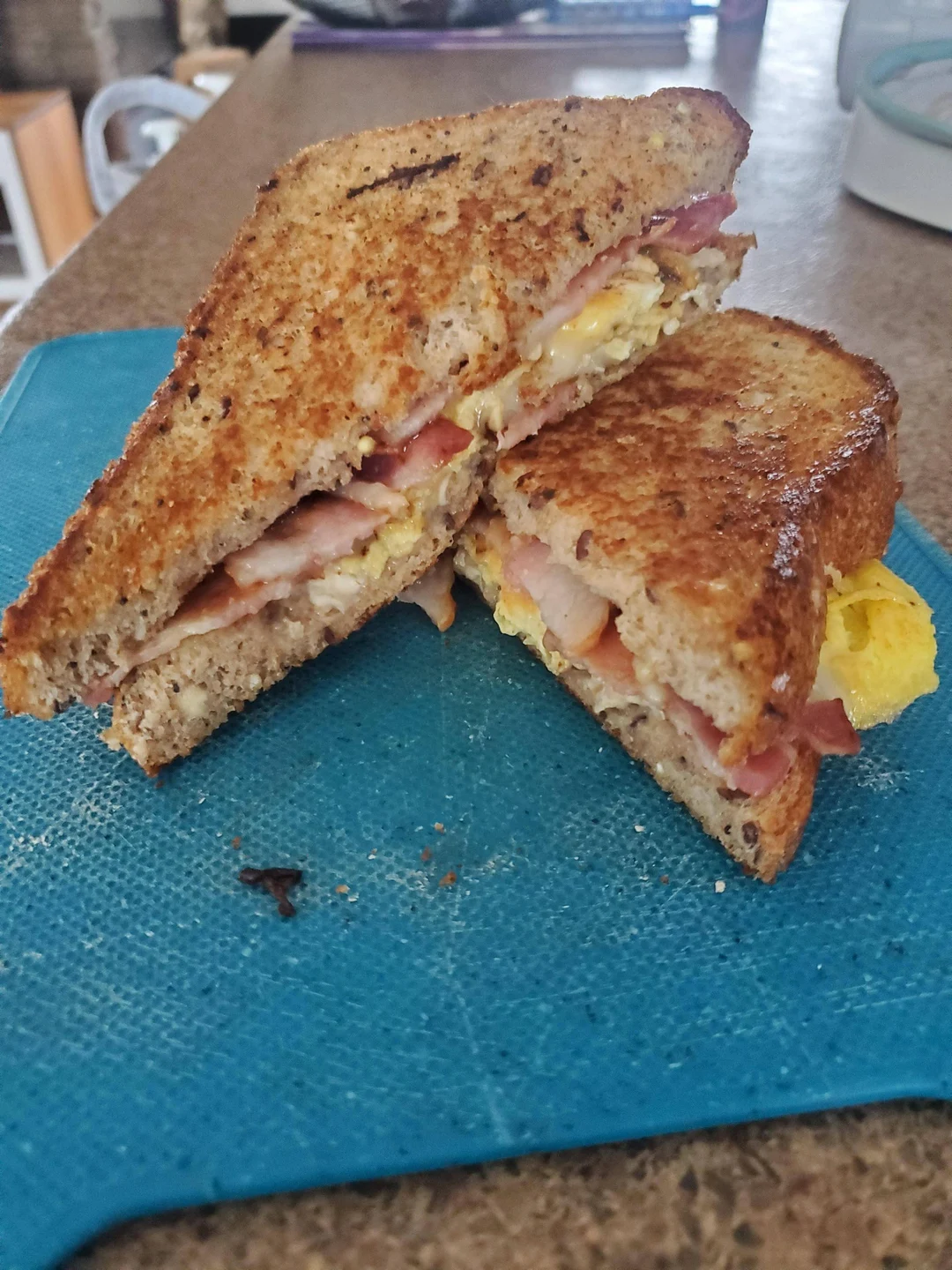 [Homemade] Bacon Egg and Brie melt | Scrolller