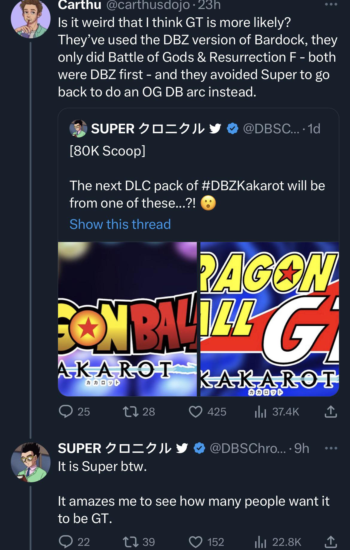 Dbs leaked for Kakarot dlc | Scrolller