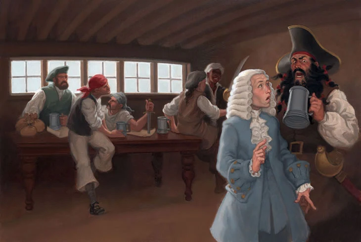 "Blackbeard" by Tristan Elwell | Scrolller