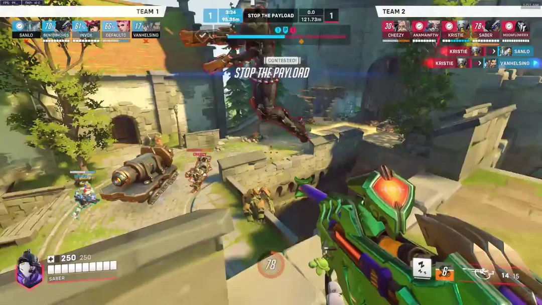 Hitting a sleep on Zarya and killing Kiri and Ana with a nade just hits different | Scrolller