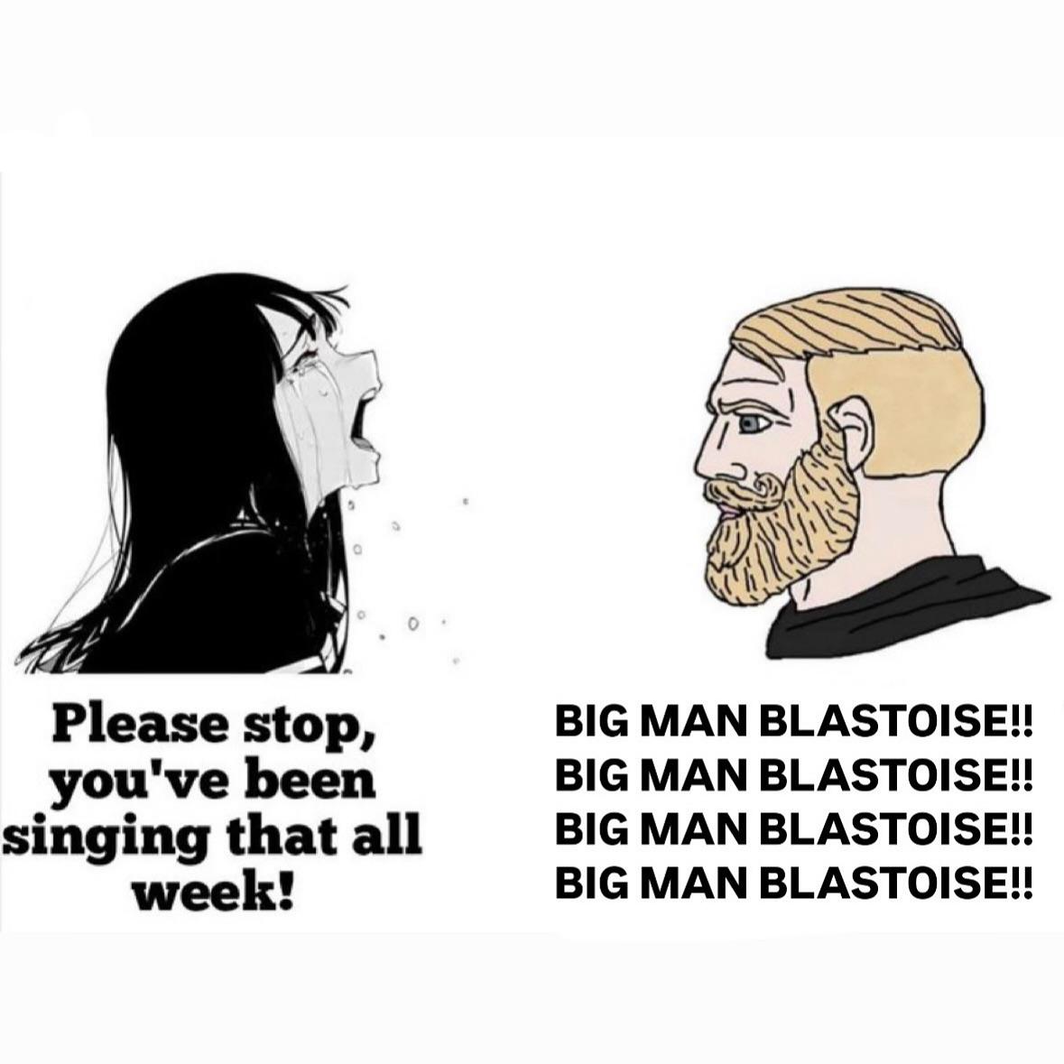 Big Man Blastoise | Scrolller