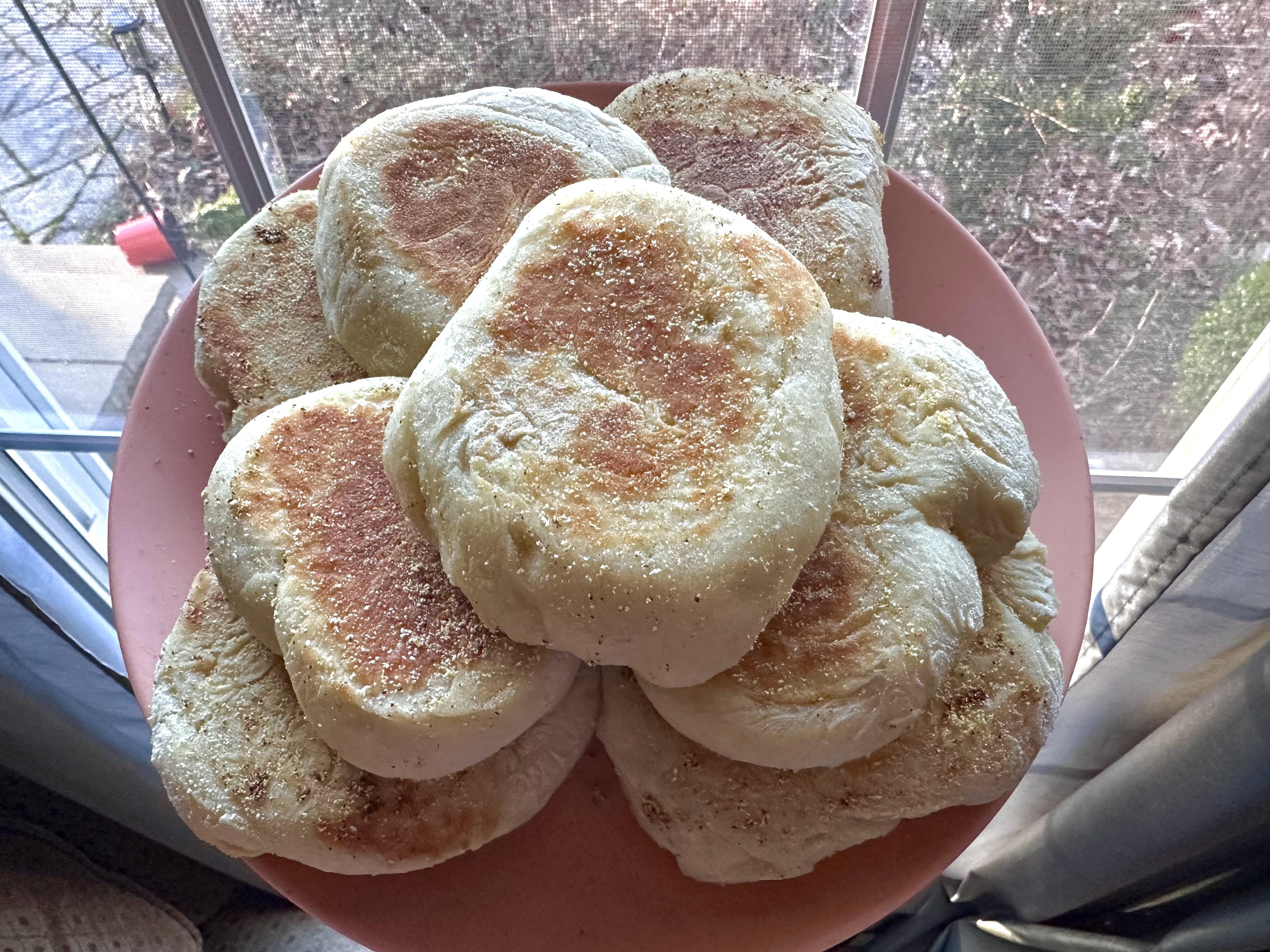 First time English muffins | Scrolller