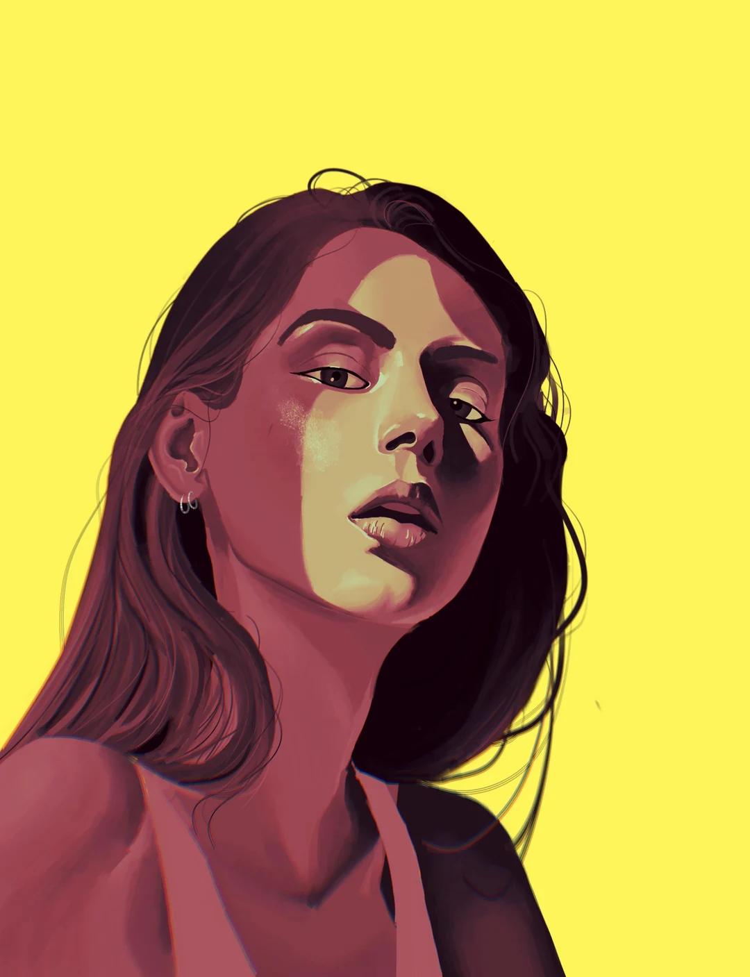 Green, Me, Procreate, 2022 | Scrolller