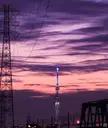 Powerlines and tokyo sky tree | Scrolller