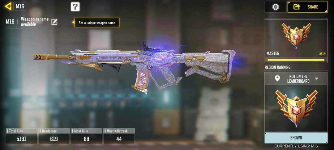 Help with a name for my M16 please | Scrolller