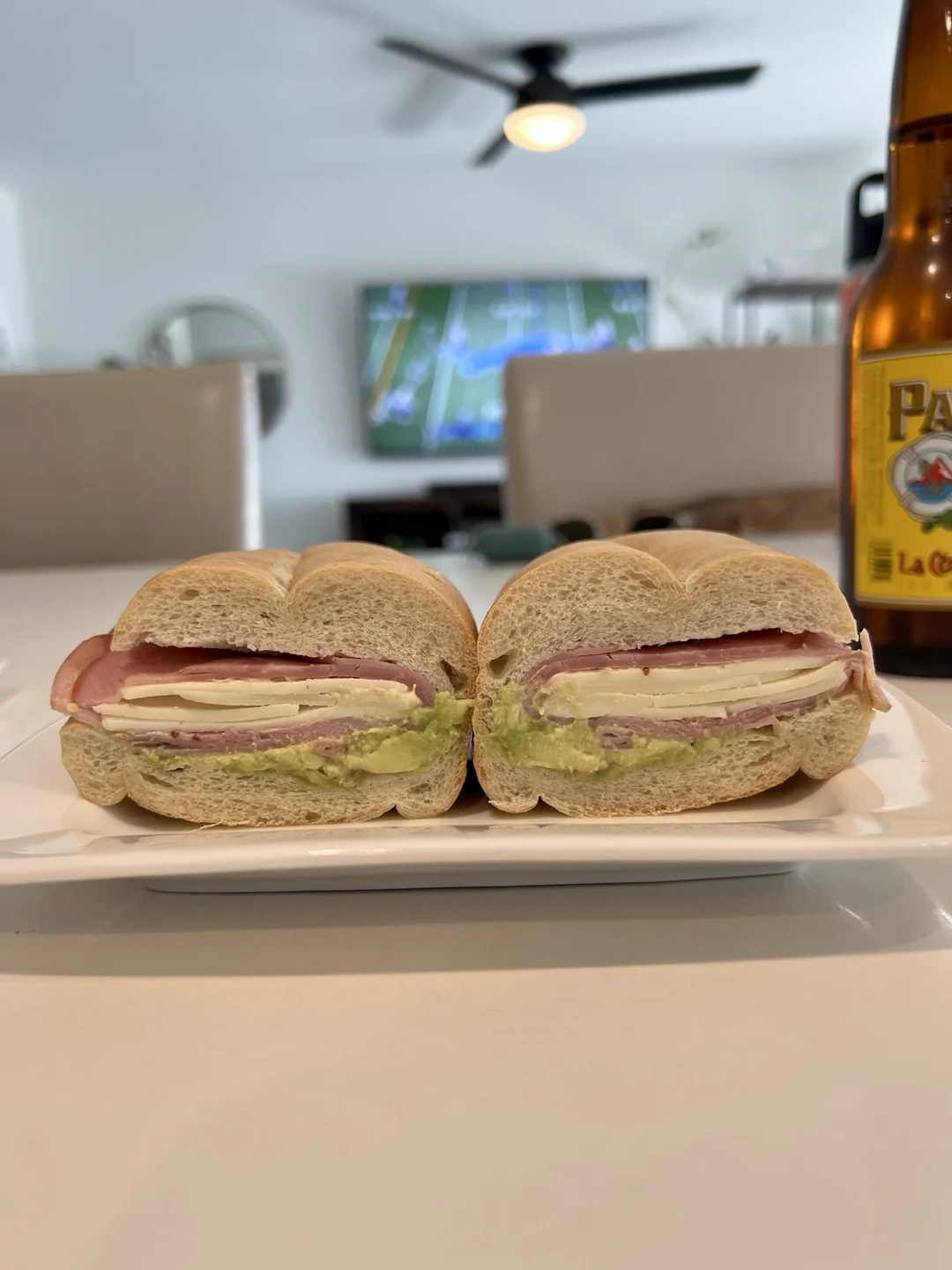 Cheese Sandwich, Spot of Ham and Avocado | Scrolller