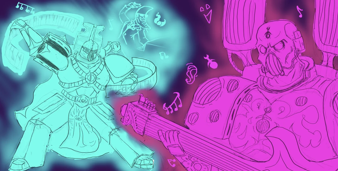 CHAOS SYNTH SORCEROR DUEL! (by me) | Scrolller