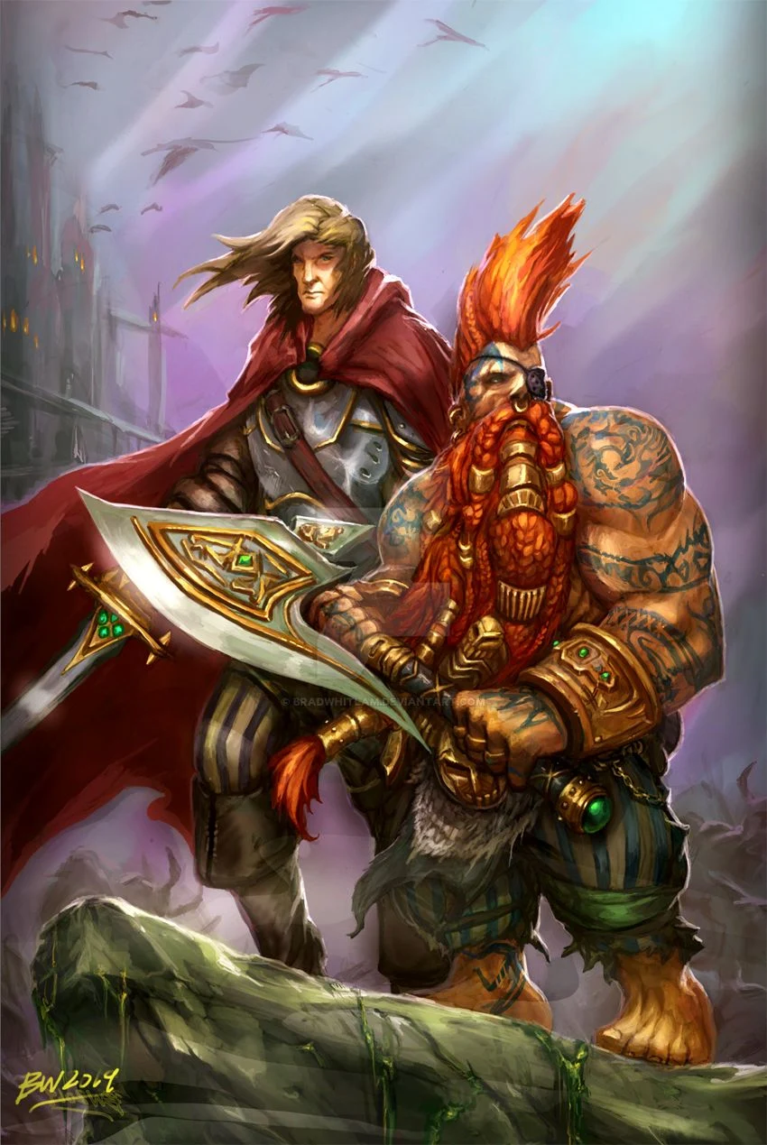 Gotrek and Felix by Brad Whitlam | Scrolller