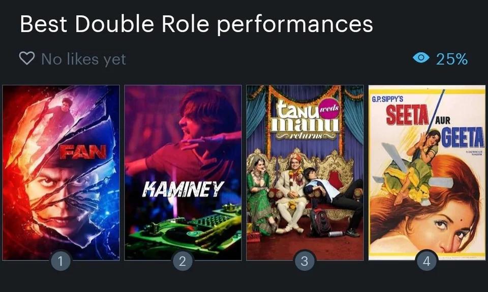 What are your personal favourite Double Roles to come out of Bollywood? | Scrolller