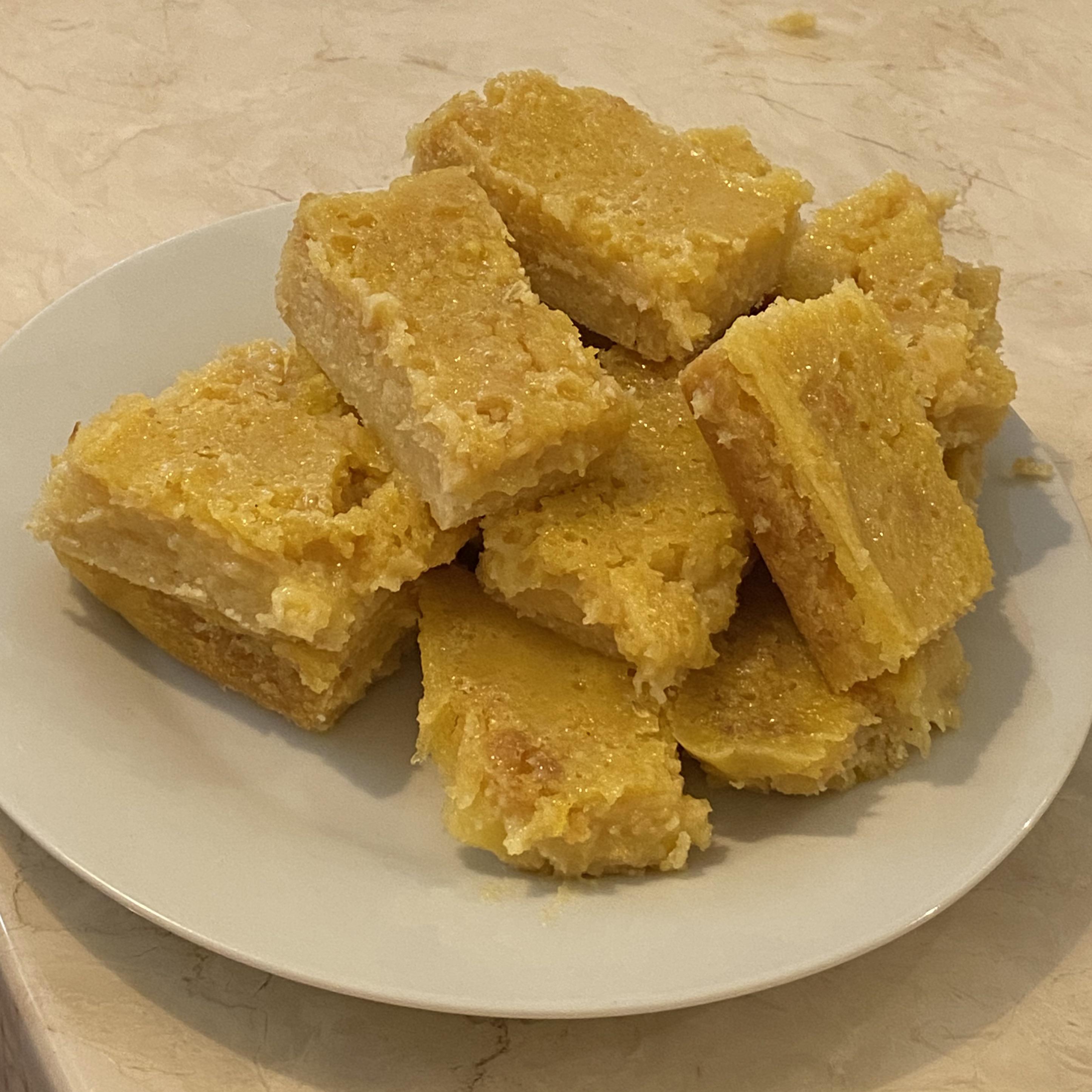 Made my first ever batch of lemon bars | Scrolller