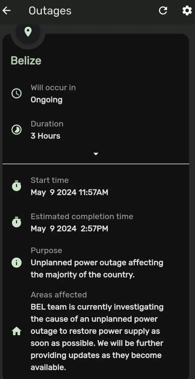 Ongoing Power Outage | Scrolller