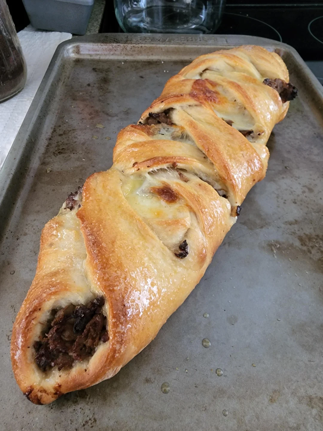 Second Stromboli attempt. I think its my best dough yet! | Scrolller