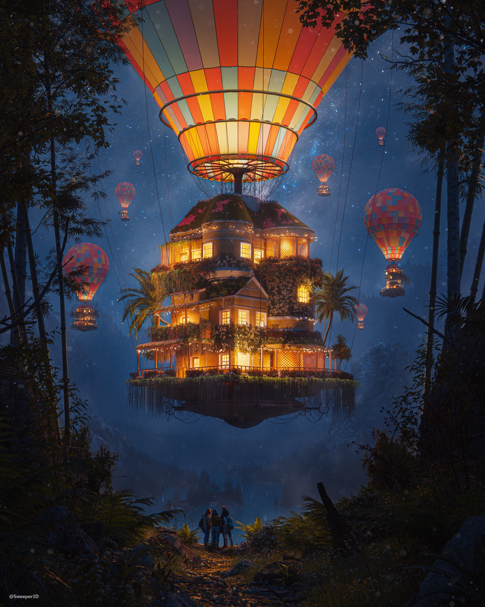 Airborne, by Sweeper3D | Scrolller