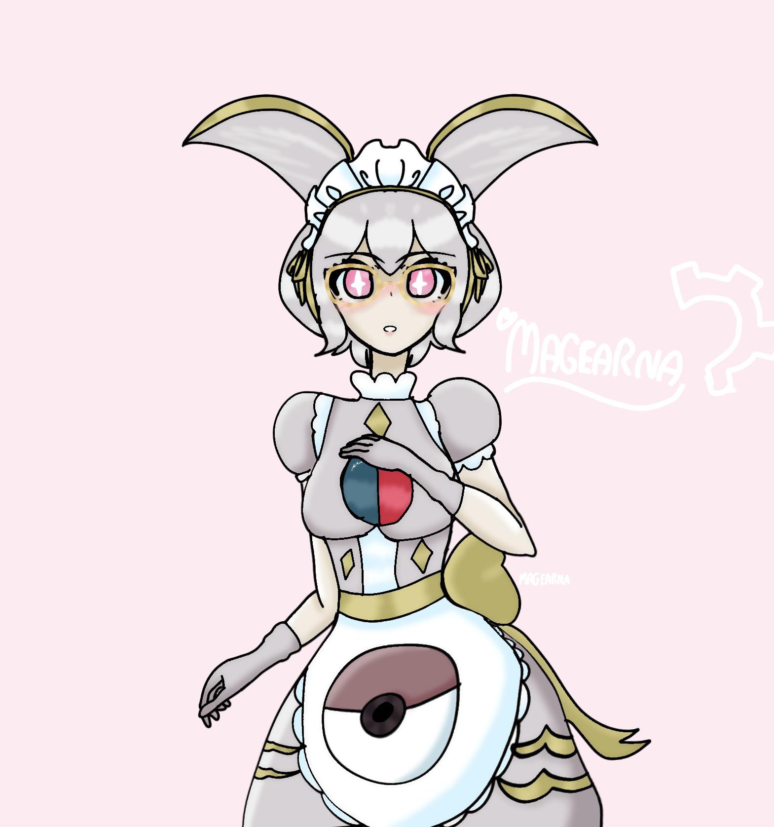 I drew Magearna as a human! | Scrolller