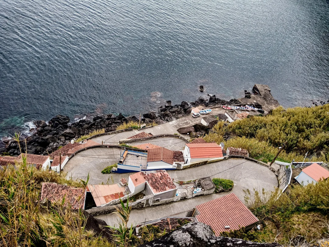 Small Village next to a Lighthouse. Nordeste, Azores | Scrolller