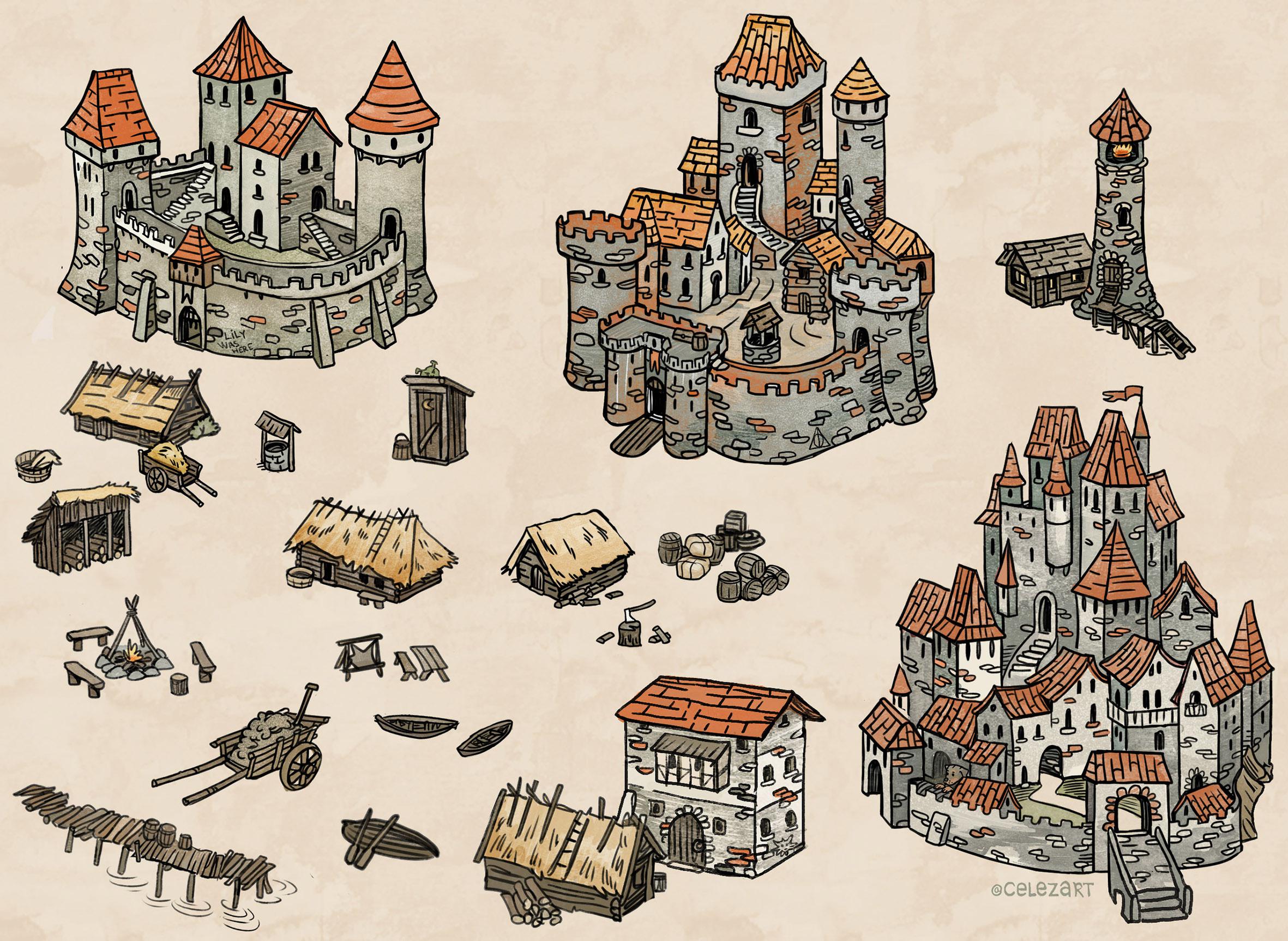 A few medieval castles by me | Scrolller