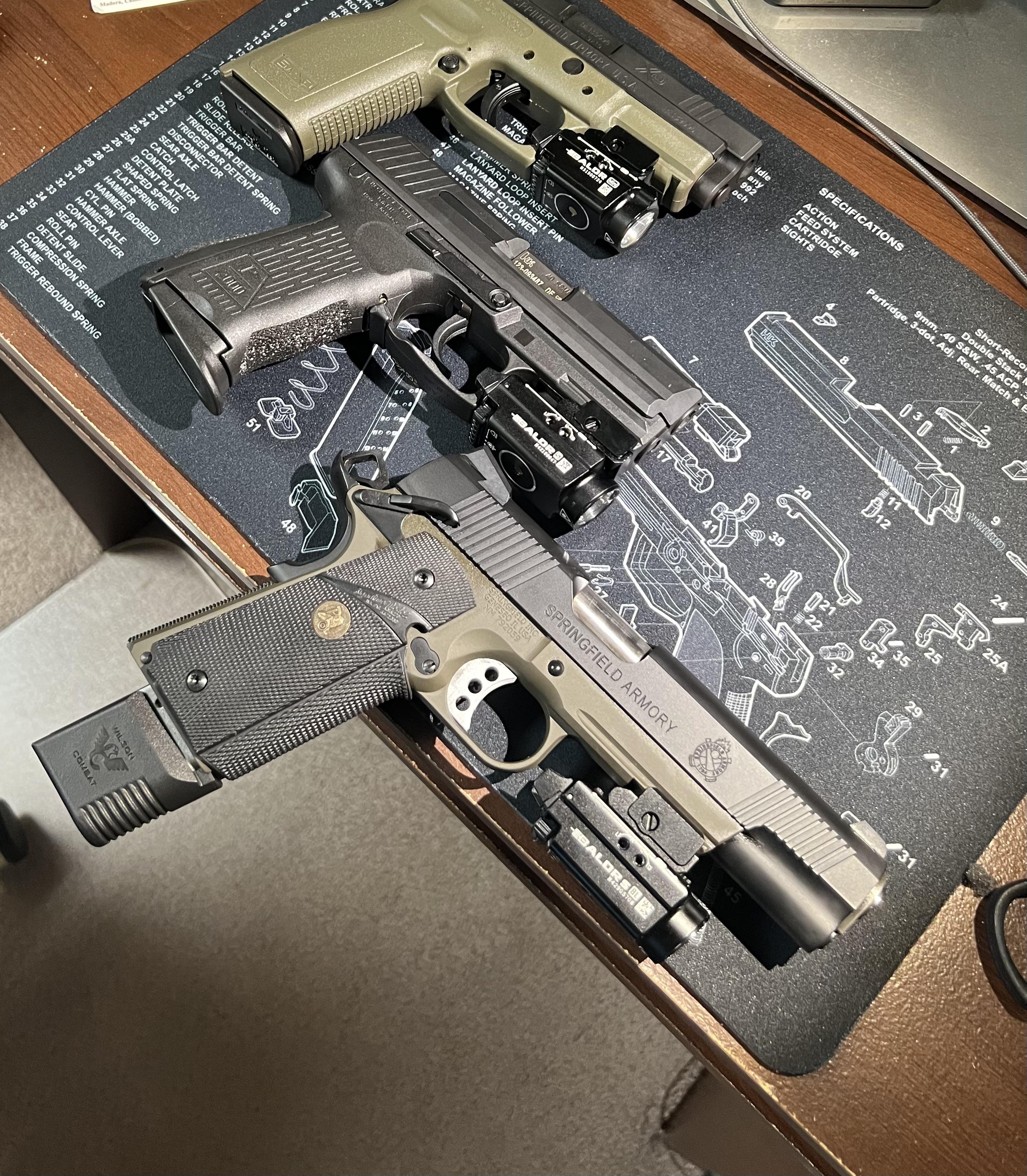 1911 operator with different grips? | Scrolller