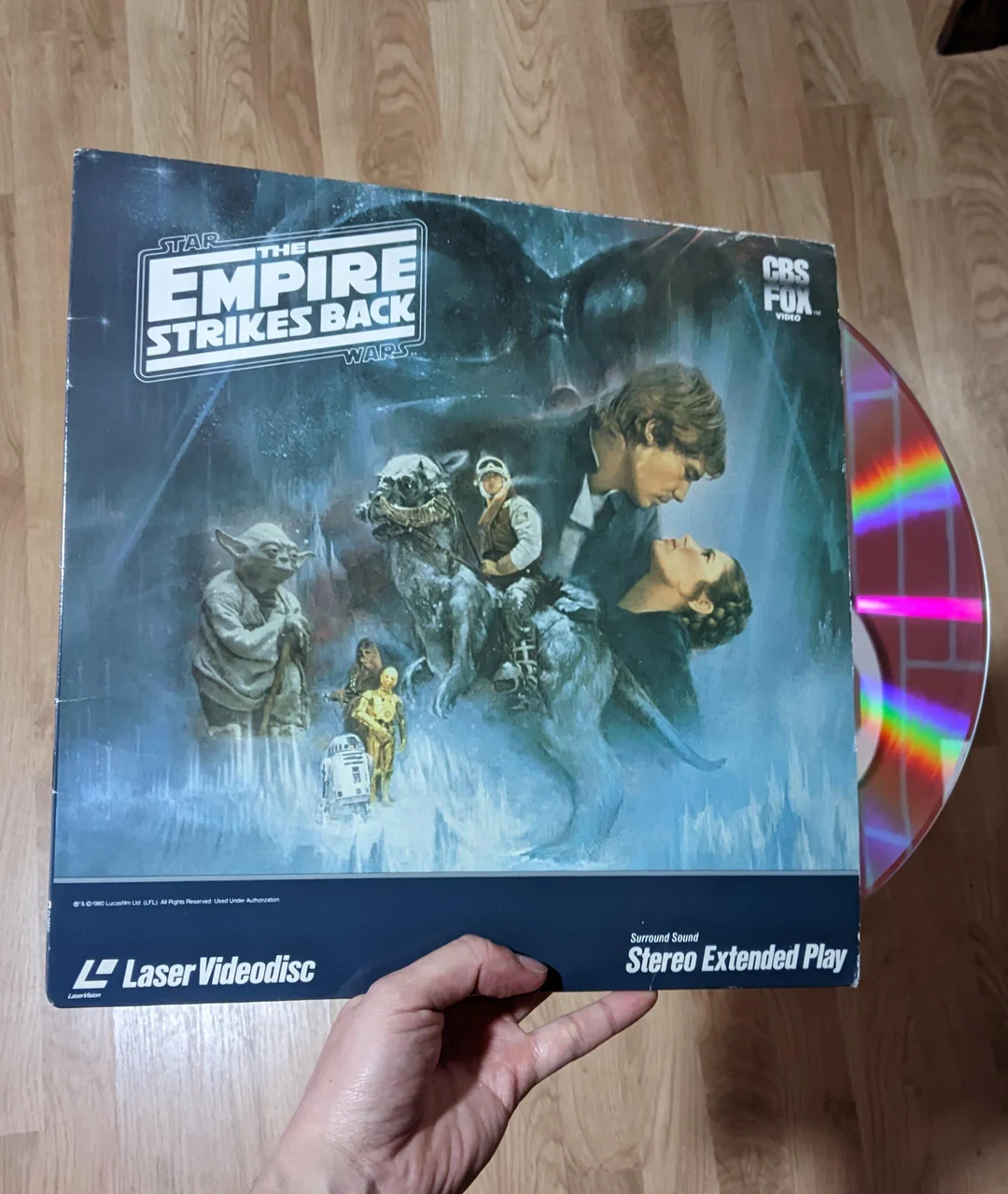 Empire Strikes Back Laserdisc | Scrolller