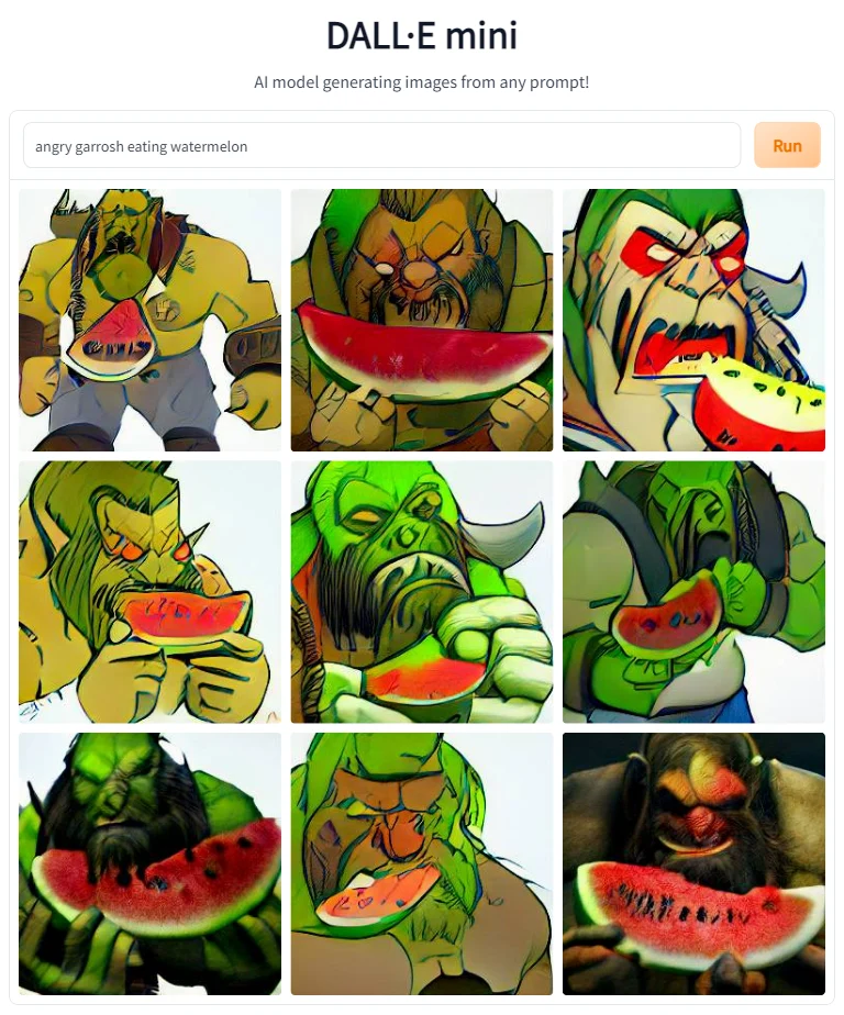 Watermelon turns Garrosh green. | Scrolller