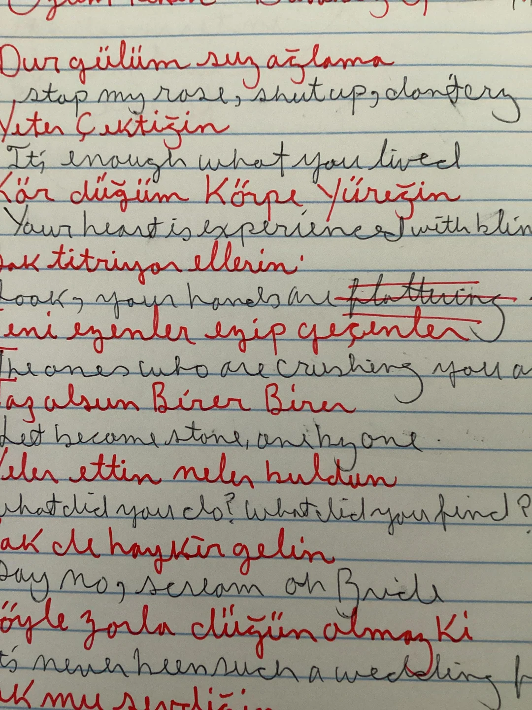 How’s my Turkish handwriting? | Scrolller