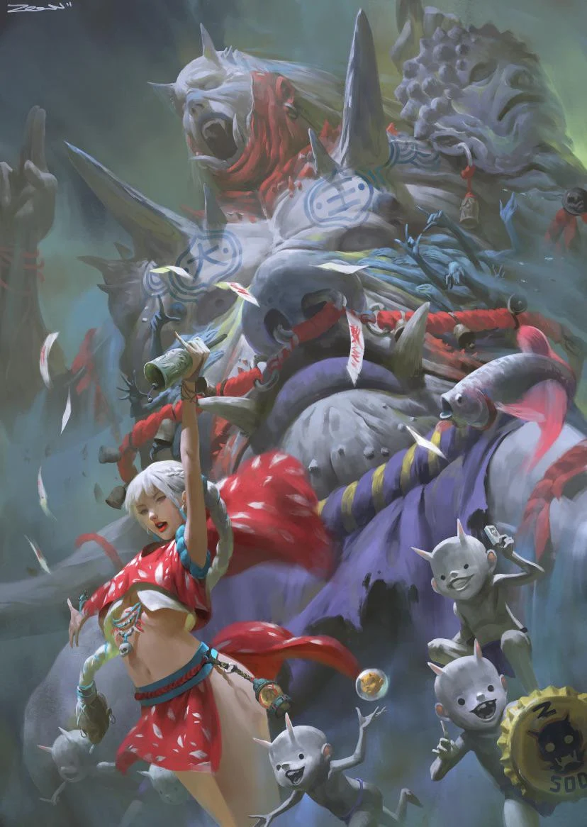 Summon the King, by Zeen Chin | Scrolller