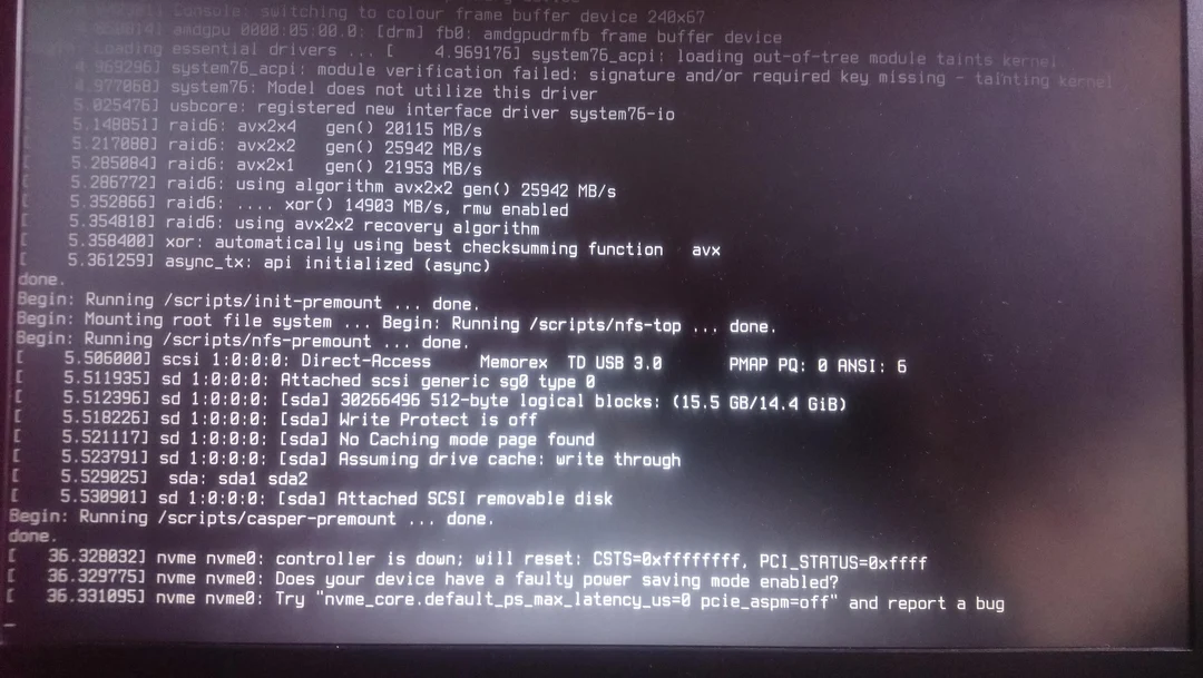Problems installing PopOS Acer laptop | Scrolller