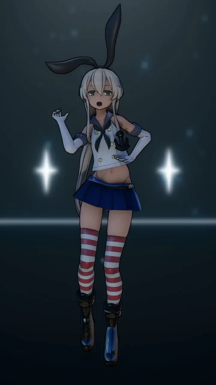 Shimakaze - Show [MMD] | Scrolller
