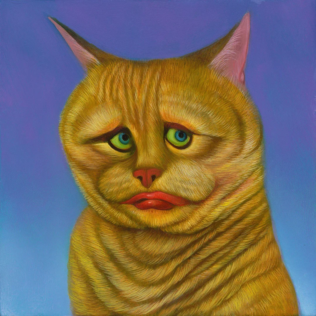 Gurney, me, oil on panel, 2022 | Scrolller