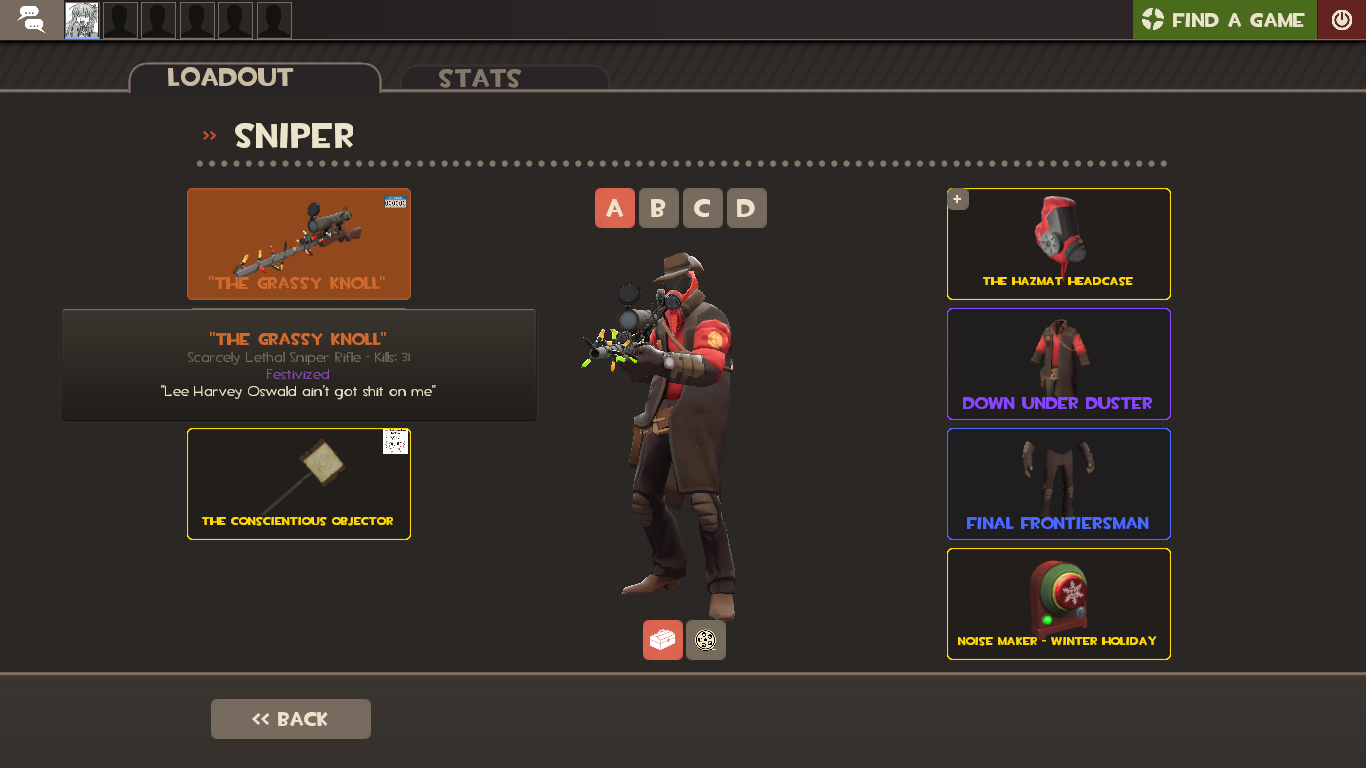 My current Sniper Loadout | Scrolller