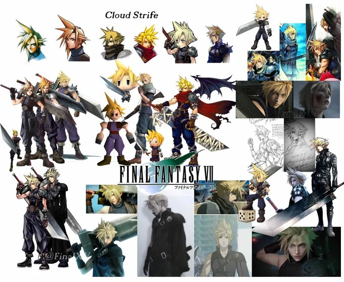Cloud Strife, I love you in every universe ️ ️ | Scrolller
