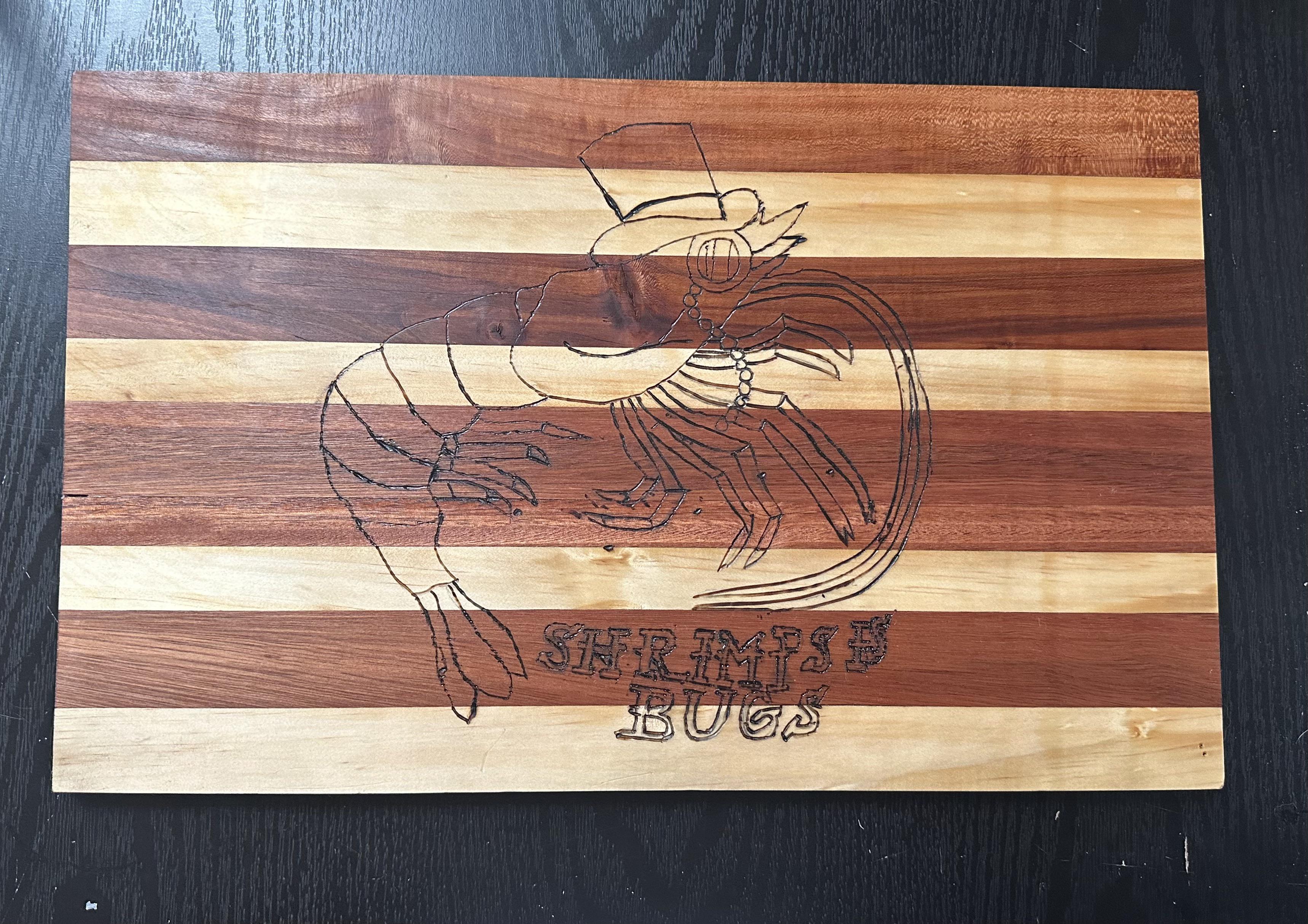 Cutting Board I made with my brother | Scrolller