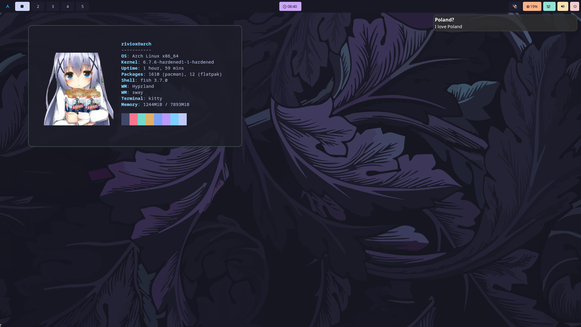 [ Hyprland ] simple | Scrolller
