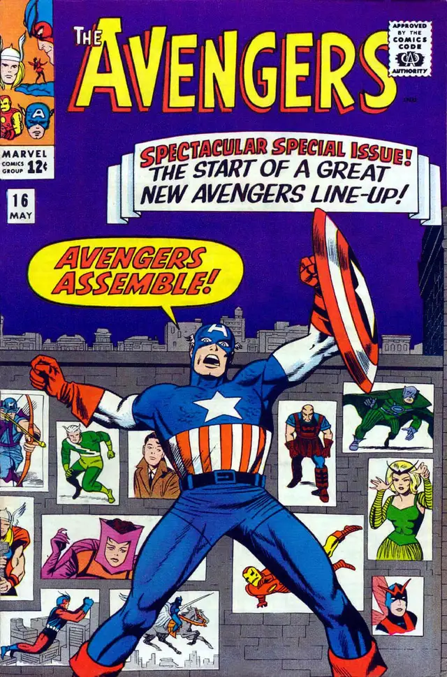 The Avengers (1965) #16 - Jack Kirby and Sol Brodsky | Scrolller