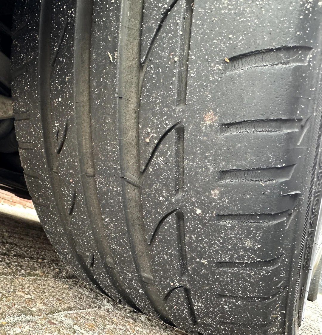 Cracks in tires | Scrolller