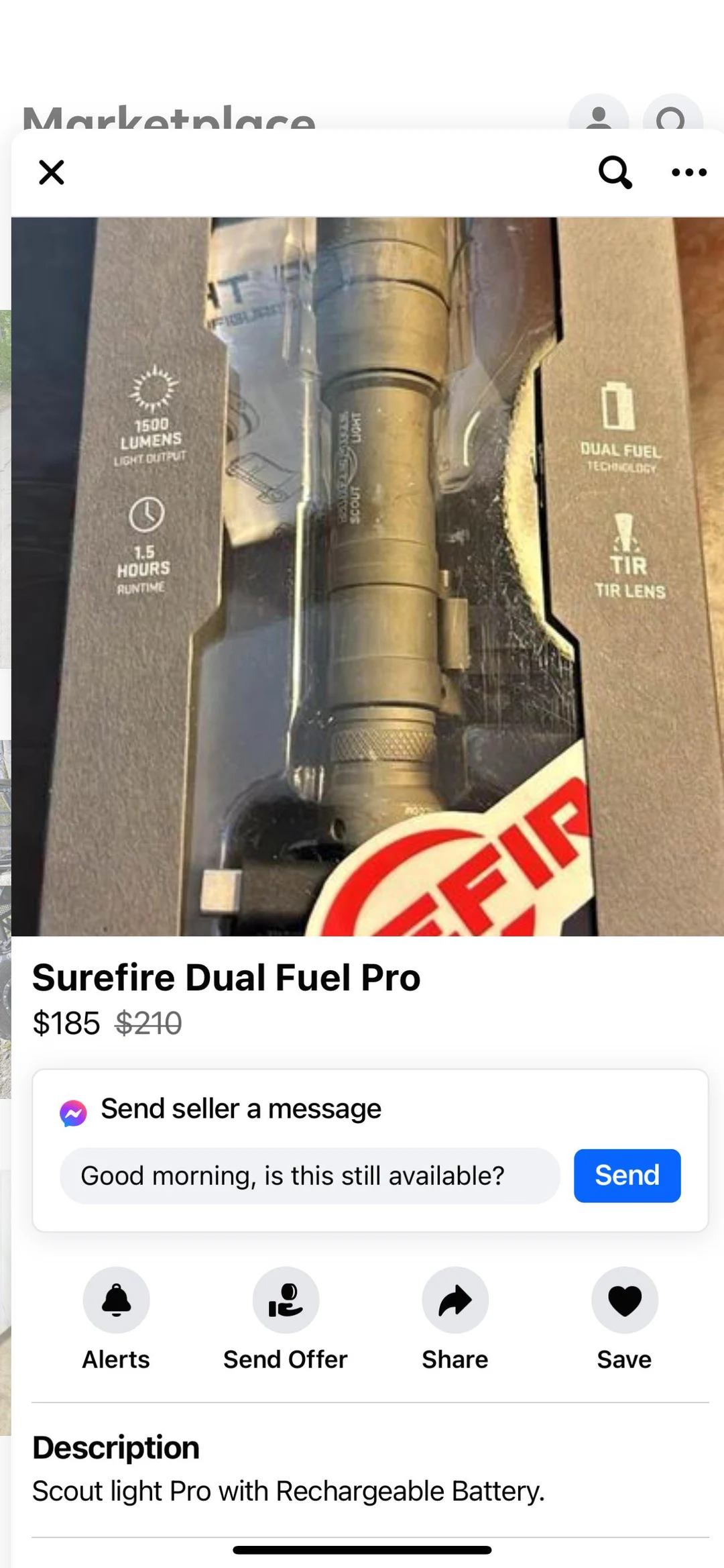 Just have protacs, is this a good marketplace pickup? | Scrolller