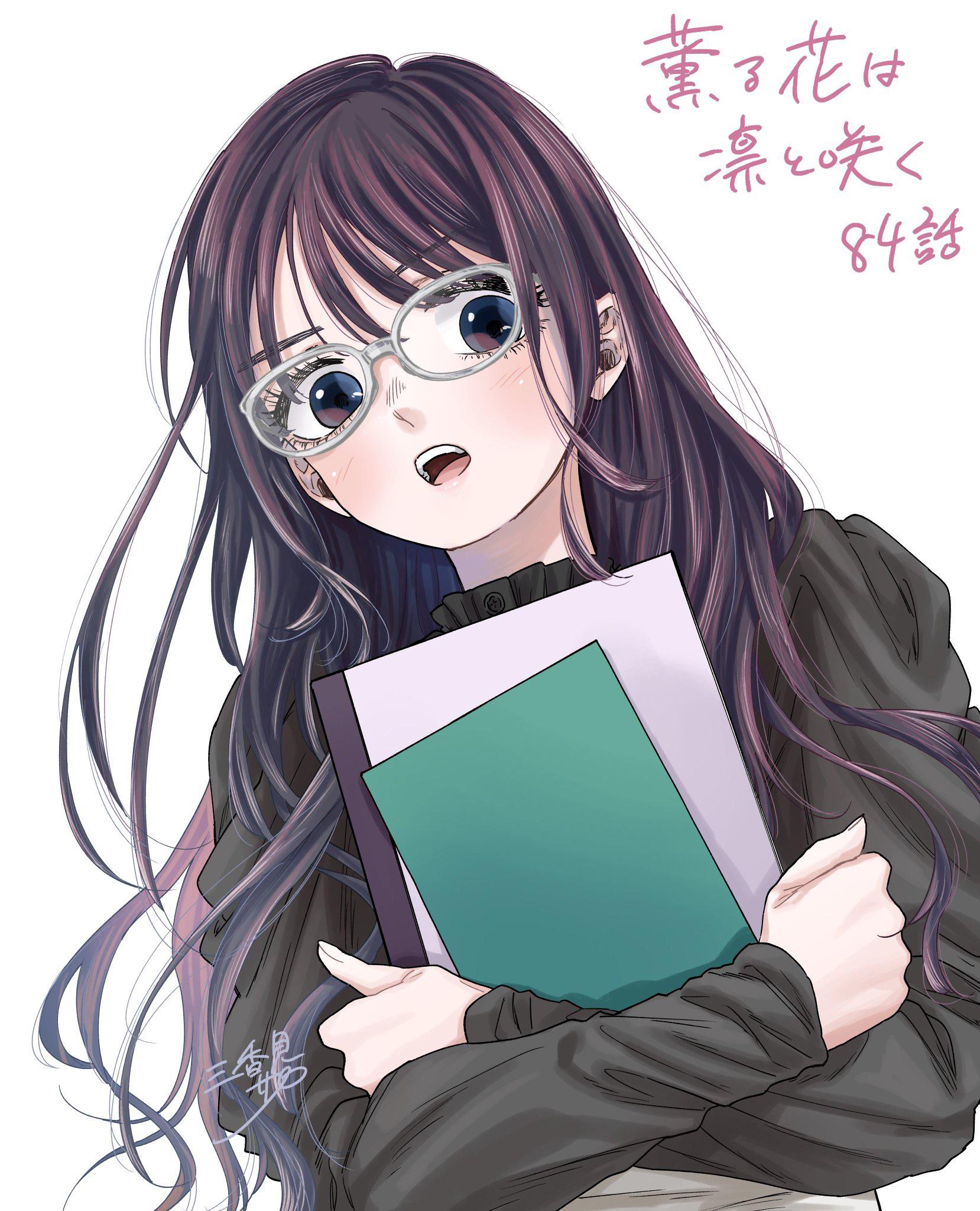 [ART] Chapter 84 illustration by Mikami Saka (Kaoru Hana wa Rin to Saku) | Scrolller