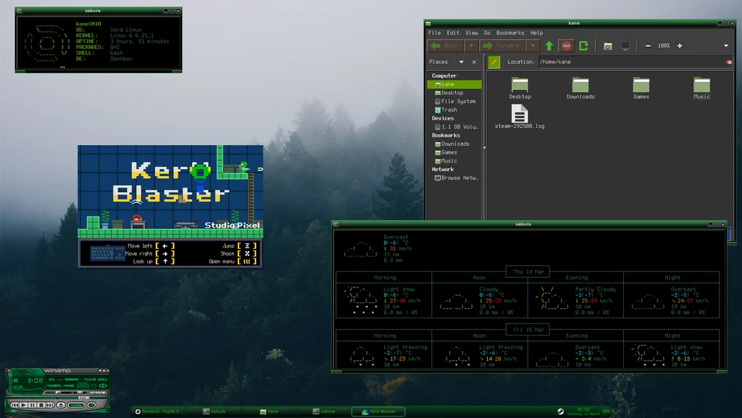 [Openbox] Back on openbox, where I started using WMs in the first place... Also I am back on ...