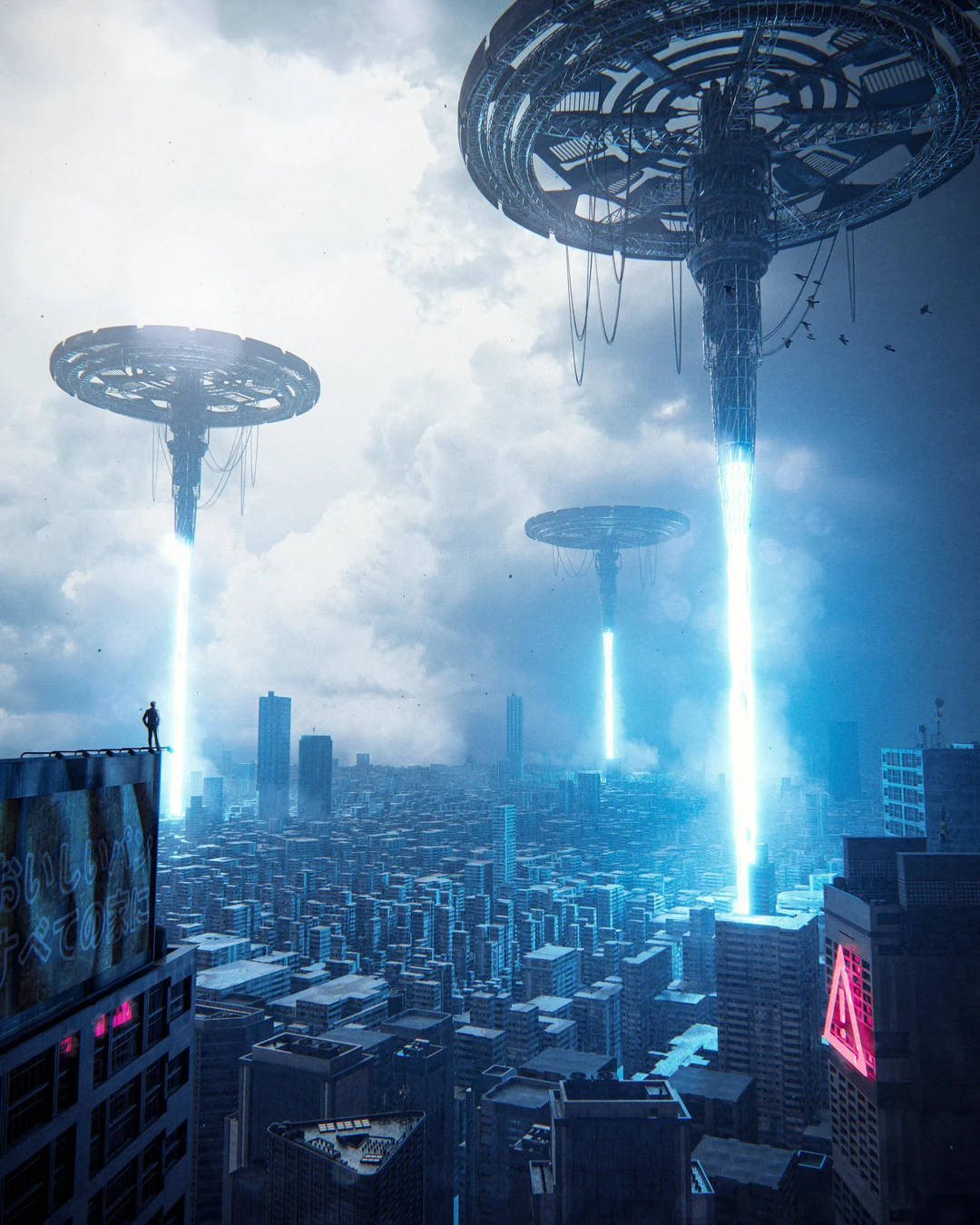 Alien Extraction, Azadraw (me), 3D, 2023 | Scrolller