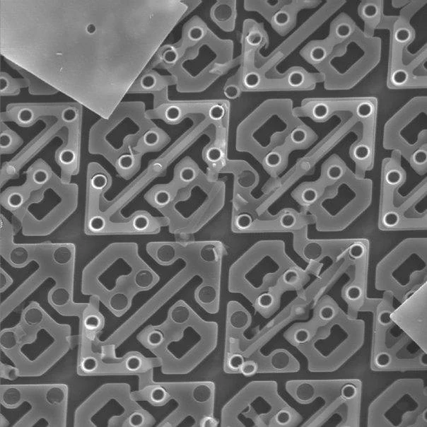 SEM Image of chip from a TV | Scrolller