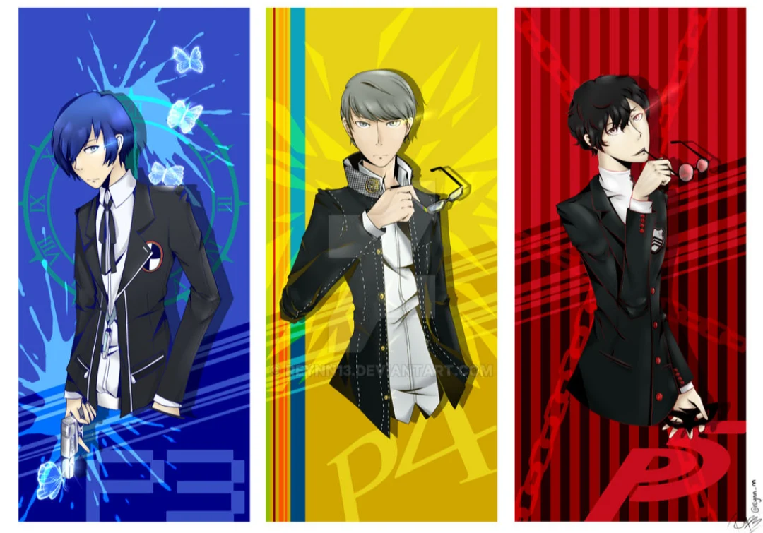 Persona 3, 4, 5 Protagonist (Reynn 13) | Scrolller